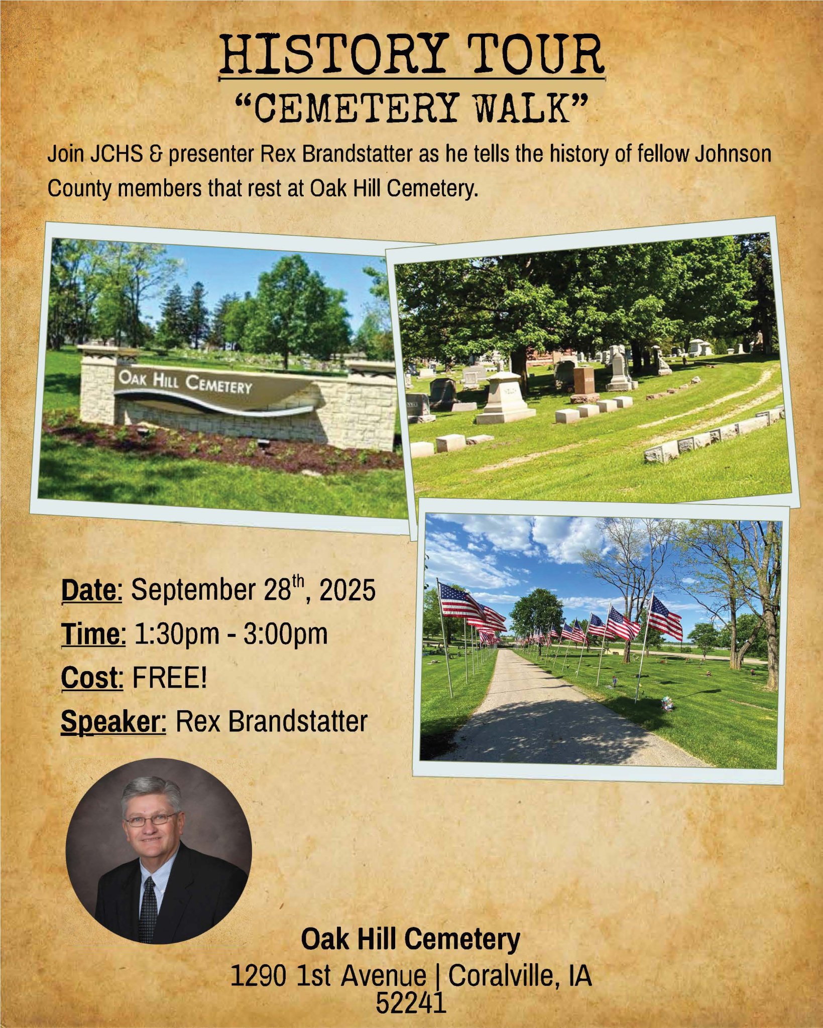 History Tour: Cemetery Walk | Think Iowa City