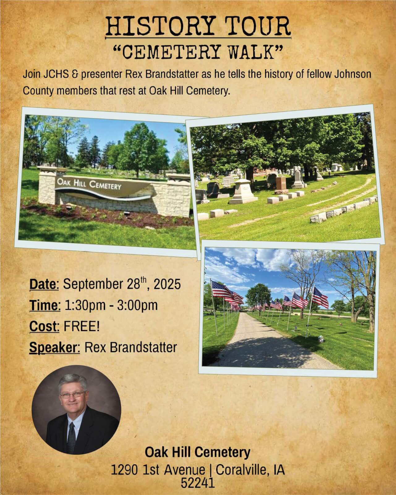 History Tour: Cemetery Walk | Think Iowa City