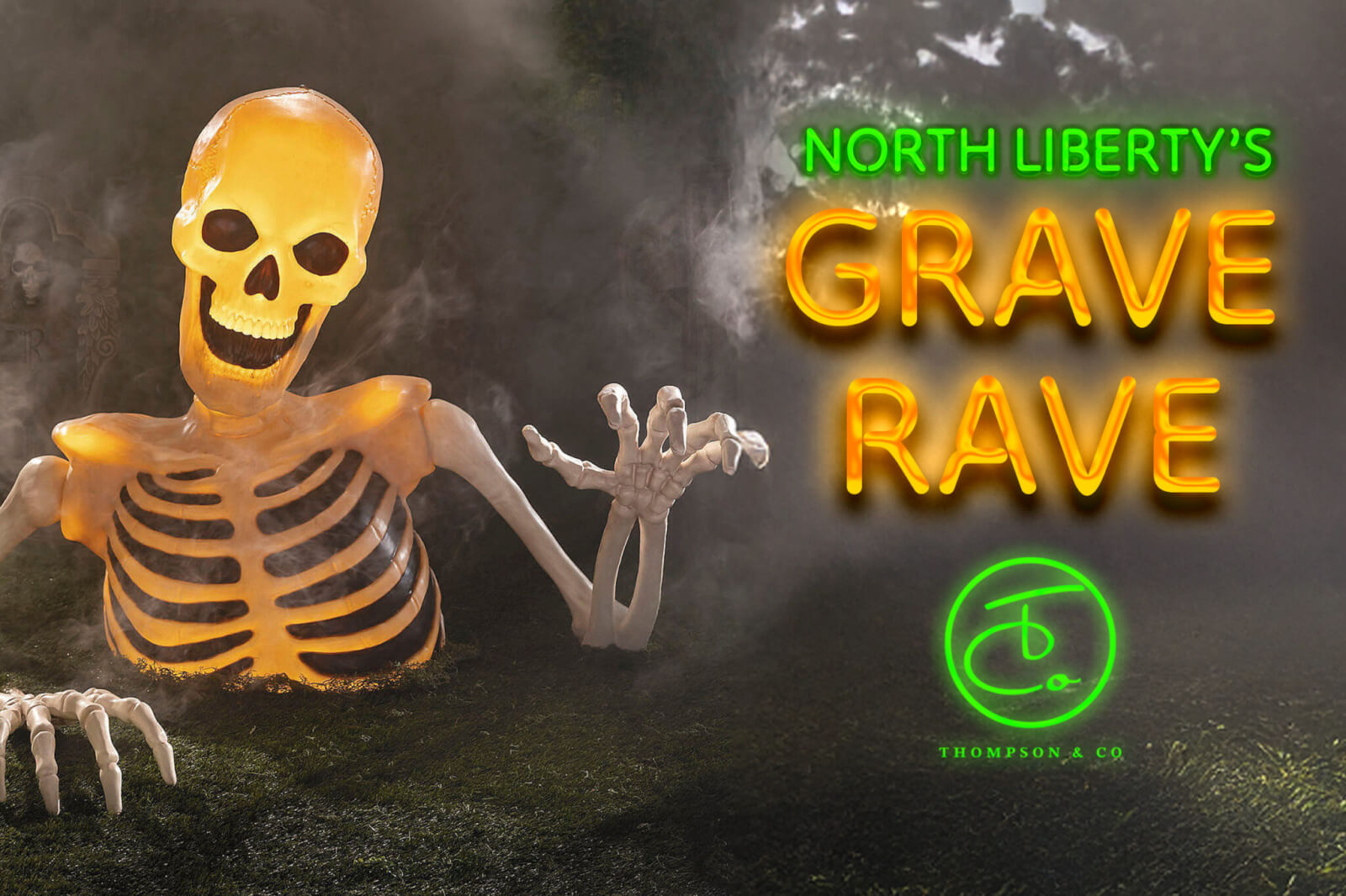 Grave Rave At The Hy-Vee Center Presented By Thompson & Company | Think Iowa City