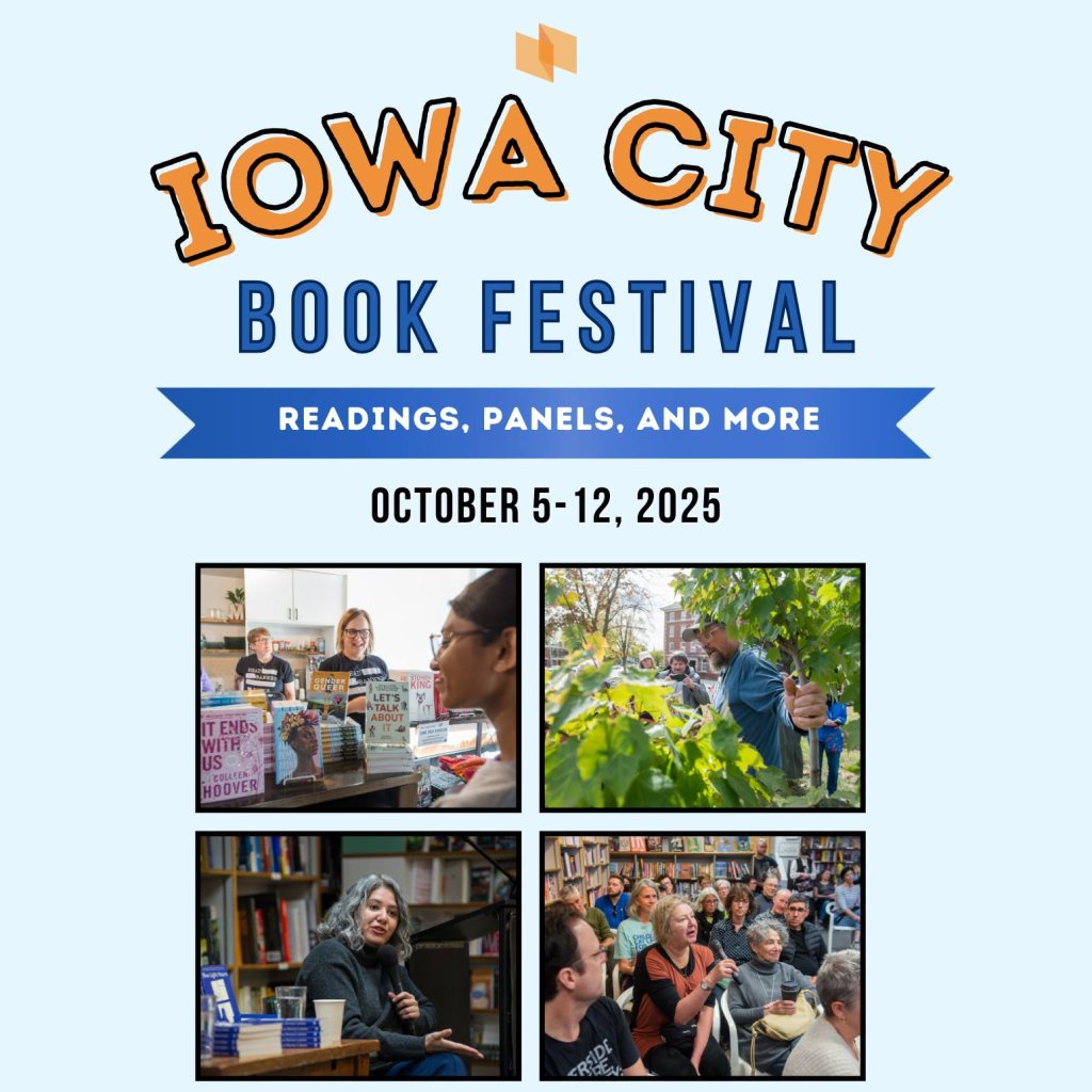 2025 Iowa City Book Festival | Think Iowa City