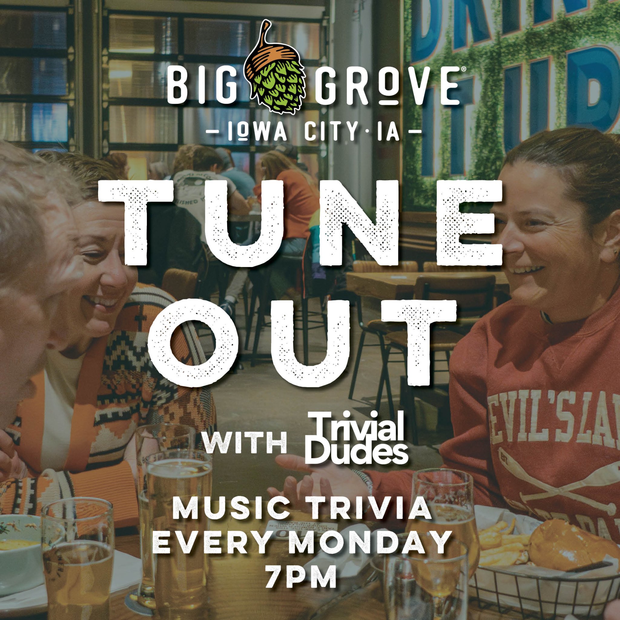 Tune Out Music Trivia @ Big Grove Iowa City | Think Iowa City