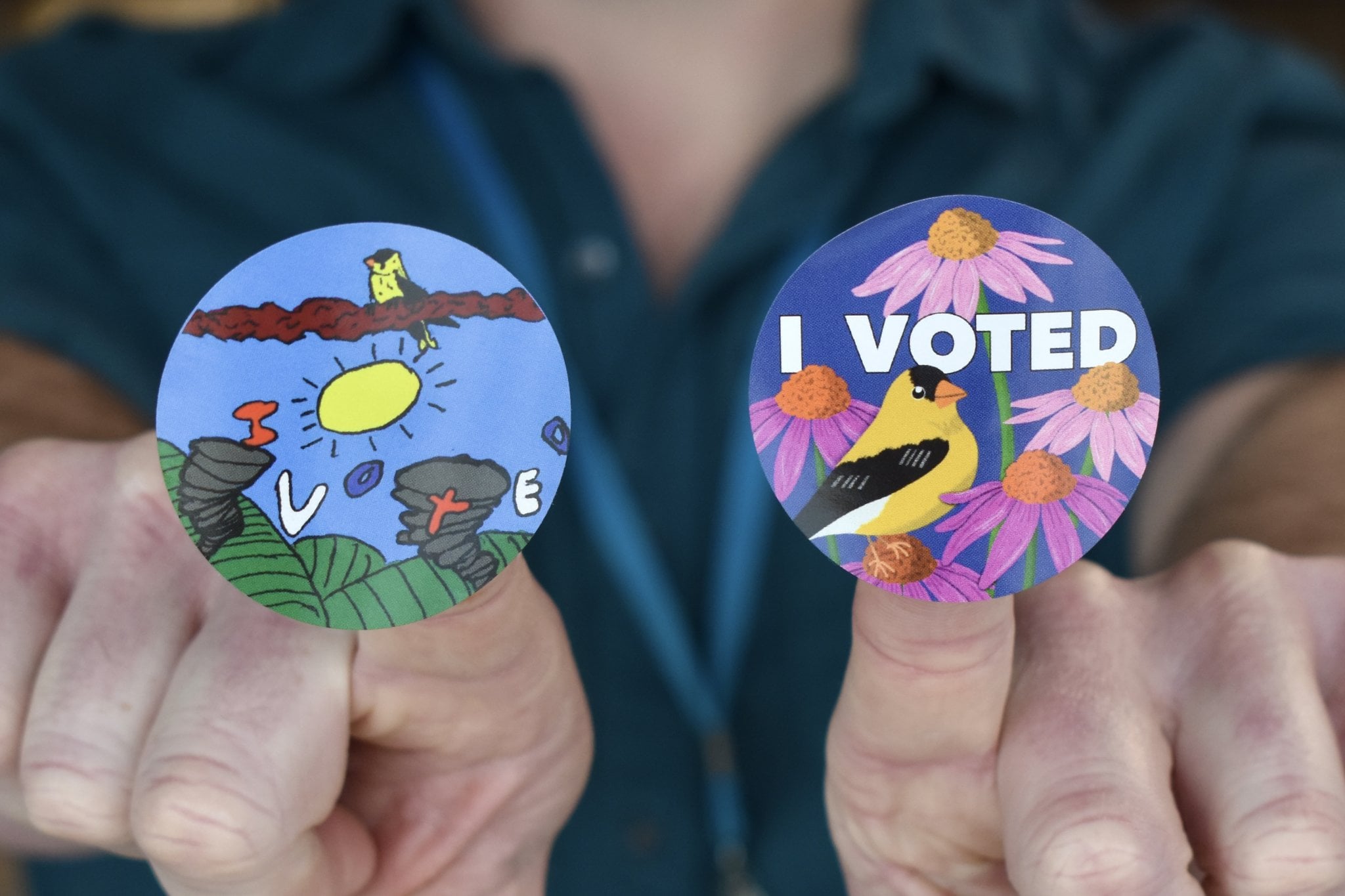 Johnson County's 'I Voted' Sticker Contest | Think Iowa City
