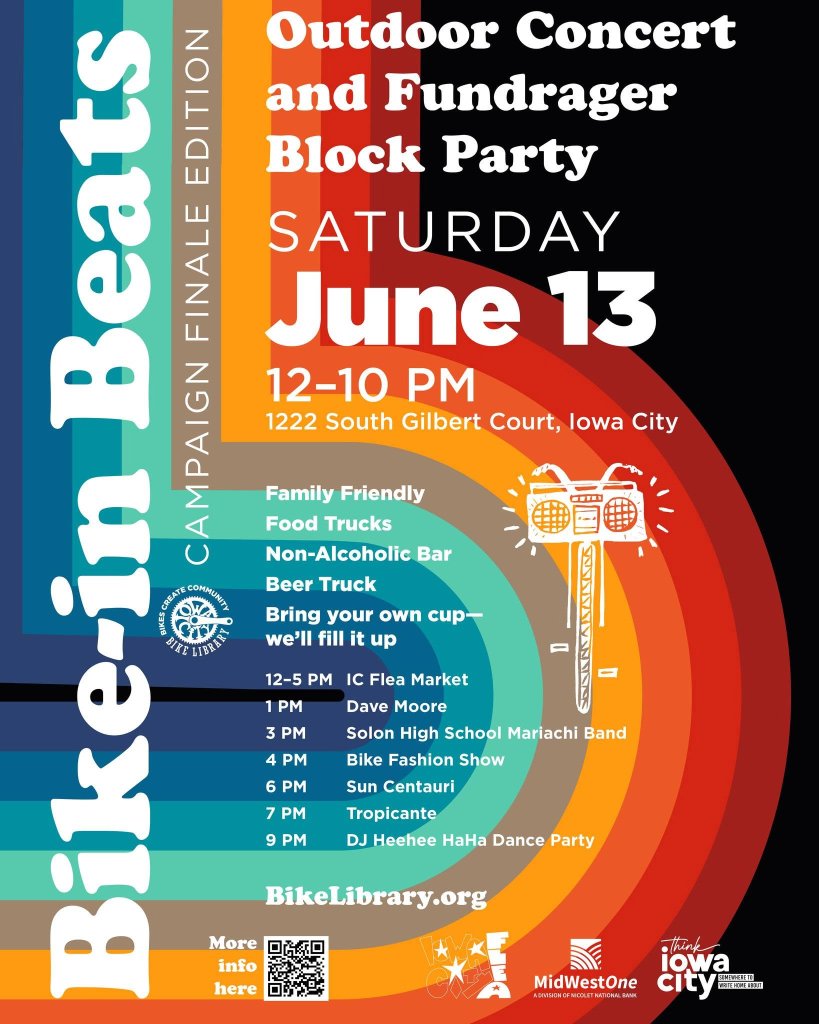 2026 Bike-in Beats | Think Iowa City